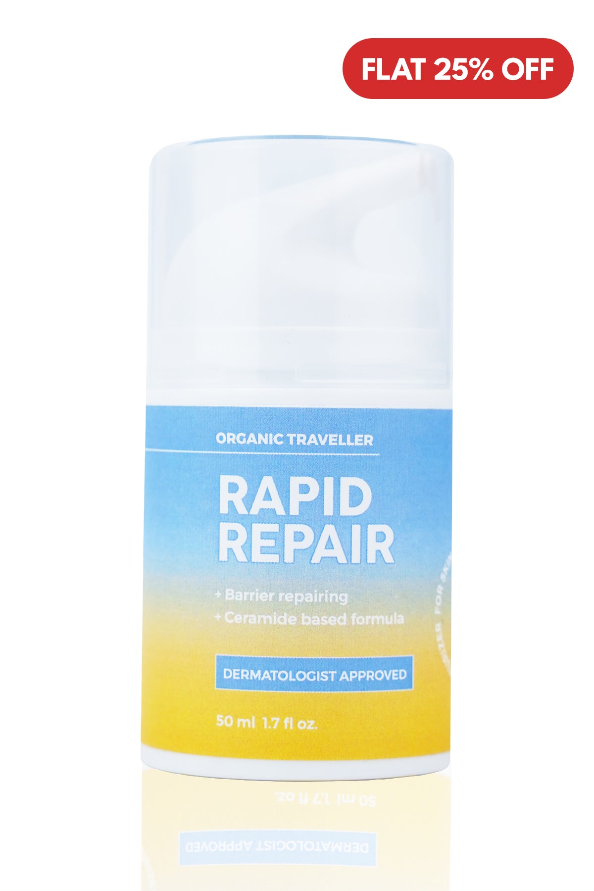 Rapid Repair: Skin Repairing Moisturiser 50 ML | Organic Traveller Skincare